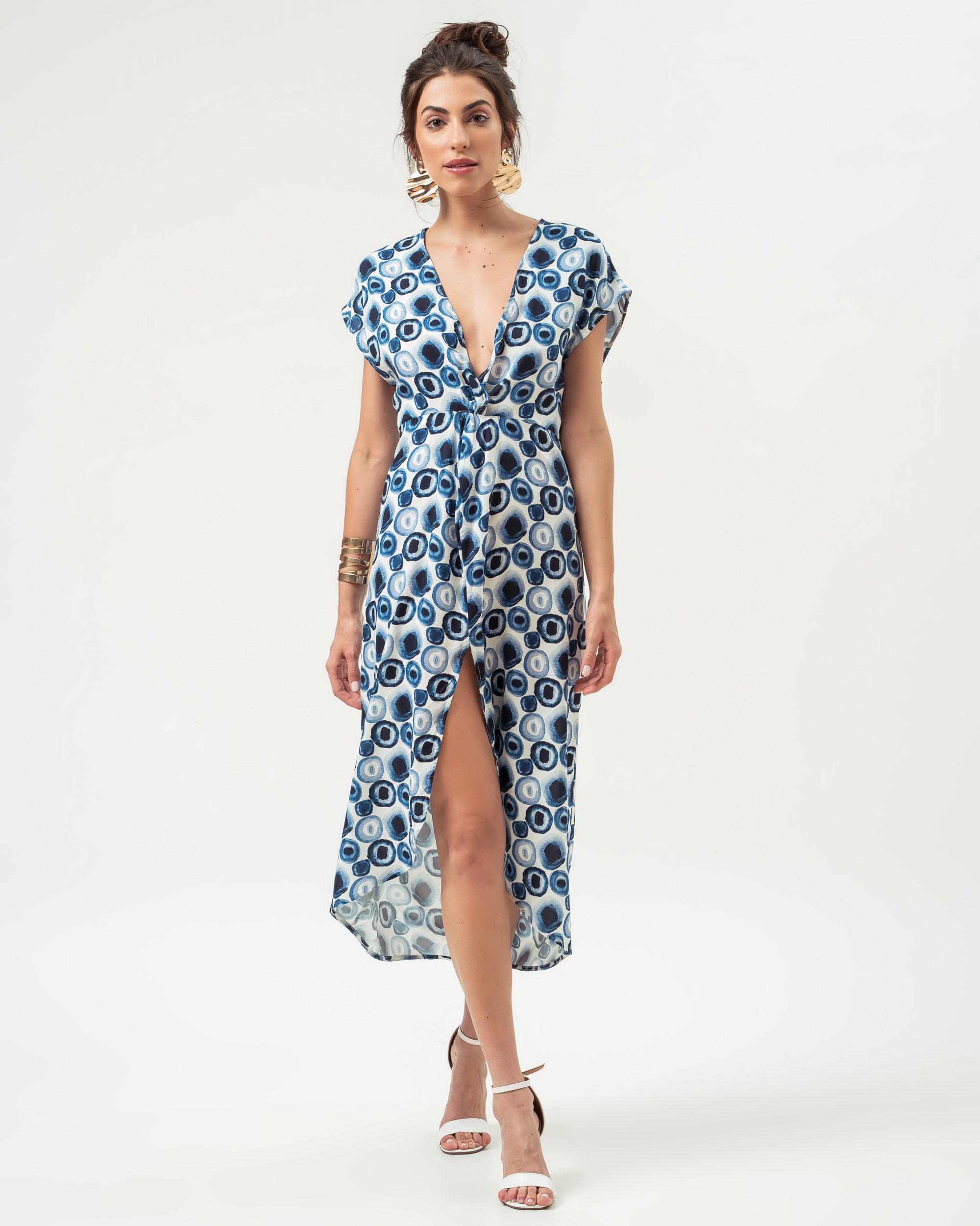 VESTIDO MIDI – Azulô Moda Praia